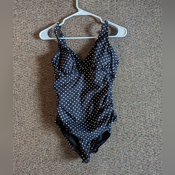 Garnet Hill Swim Garnet Hill Polka Dot One Piece Swimsuit Poshmark